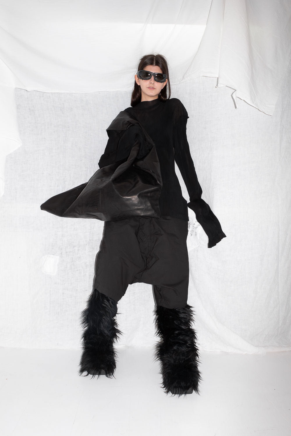 Pleated Long Sleeve Top | NELLY JOHANSSON